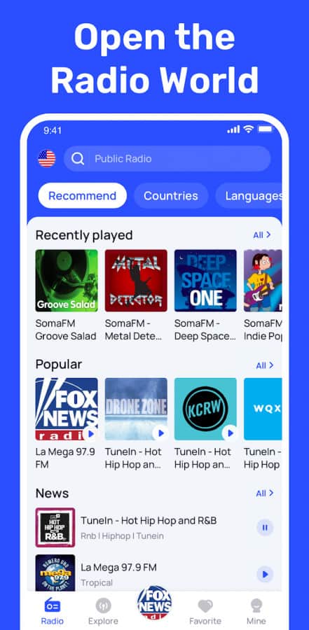 FM Radio - Local Radio, FM скачать 1.3.1 Premium APK на Android